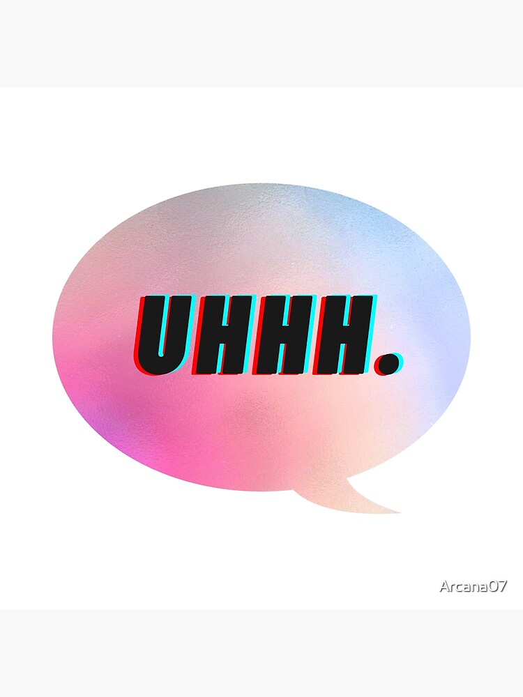 UHH. Premium Matte Vertical Poster sold by Muffin Gametophyte | SKU ...