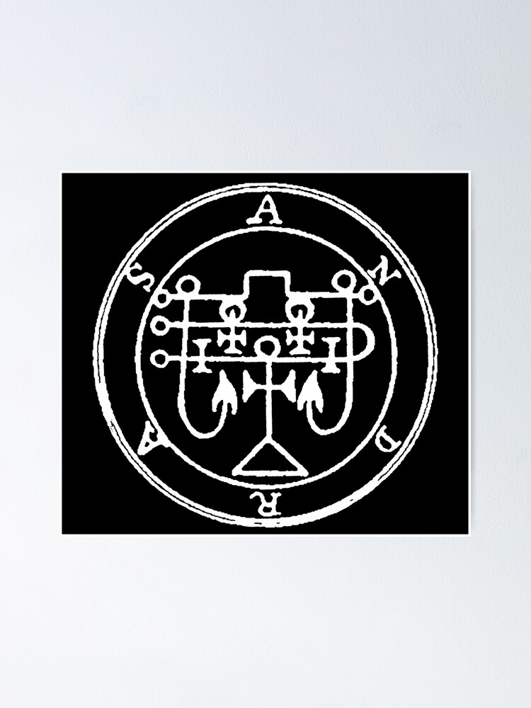 "Seal of Andras Sigil Demon Circle" Poster for Sale by signsandsymbols ...