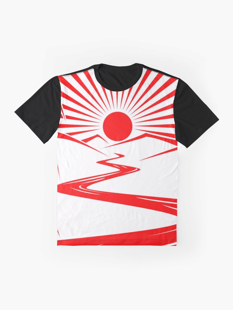 "Rising sun" T-shirt for Sale by foxxya | Redbubble | rising sun ...