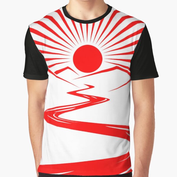 "Rising sun" T-shirt for Sale by foxxya | Redbubble | rising sun ...