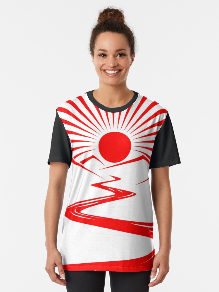 "Rising sun" T-shirt for Sale by foxxya | Redbubble | rising sun ...