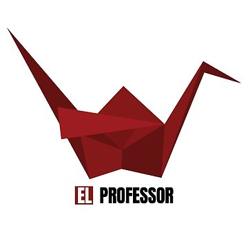 "El professor la casa de papel design" Sticker by loubnamar | Redbubble