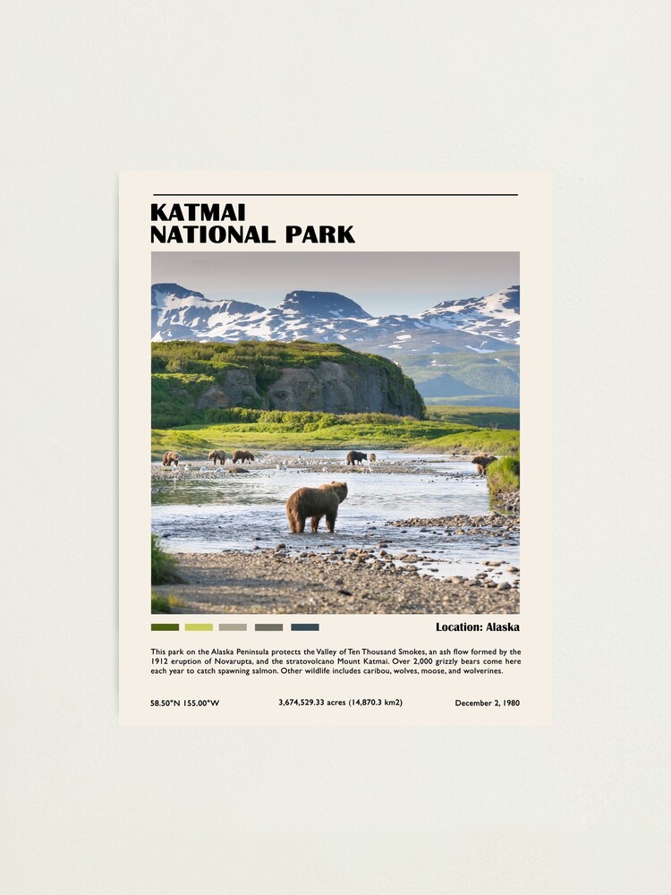 "Katmai National Park" Photographic Print for Sale by JosephMeluzio ...