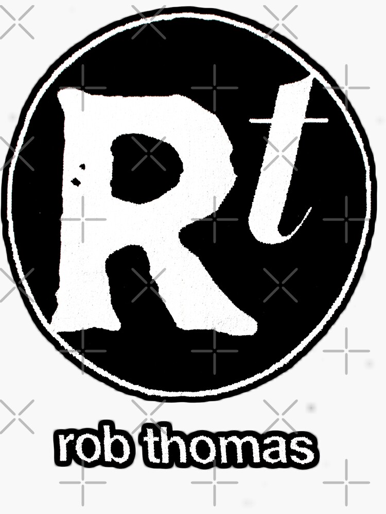 "amazing of logo Rob thomas " Sticker for Sale by dtubble26 | Redbubble