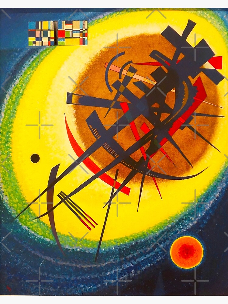 KANDINSKY HD - In the Bright Oval 1925 Art Premium Matte Vertical ...