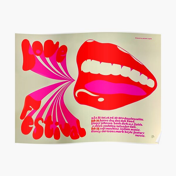 "Love Festival Poster " Poster by philepsmoris | Redbubble
