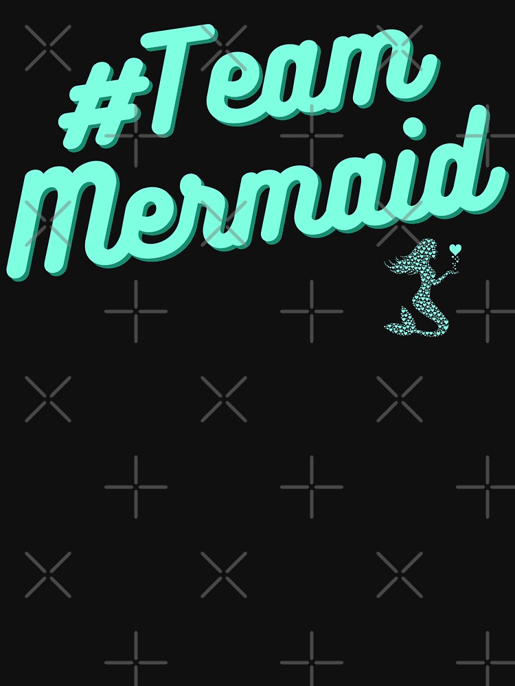 "Team Mermaid " T-shirt by Vegginitup | Redbubble | vegan t-shirts ...