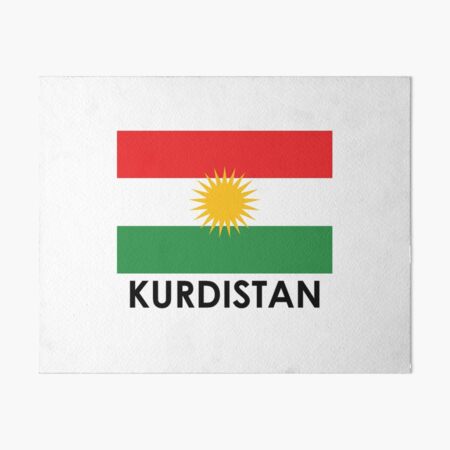 "Kurdistan - Kurdish flag" Art Board Print for Sale by Kurdish T-shirt ...