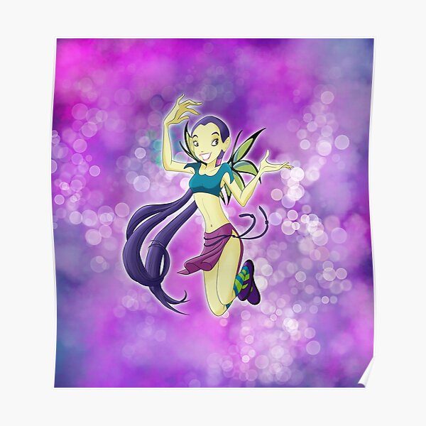 "W.I.T.C.H. - Hay Lin" Poster for Sale by FalChi | Redbubble