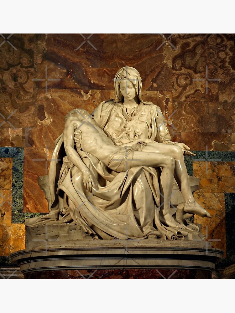 Michelangelo "Pietà", 1498–1499 Premium Matte Vertical Poster sold by ...
