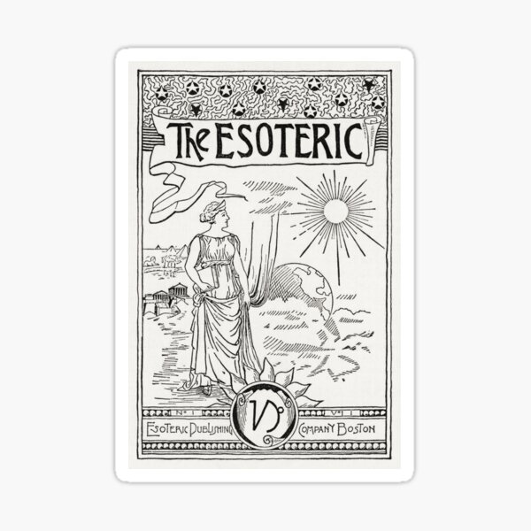 "Esoteric" Sticker for Sale by Giherrera | Redbubble