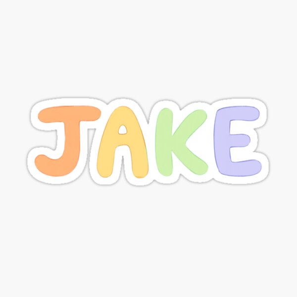 "ENHYPEN Jake Font" Sticker for Sale by deerseung | Redbubble