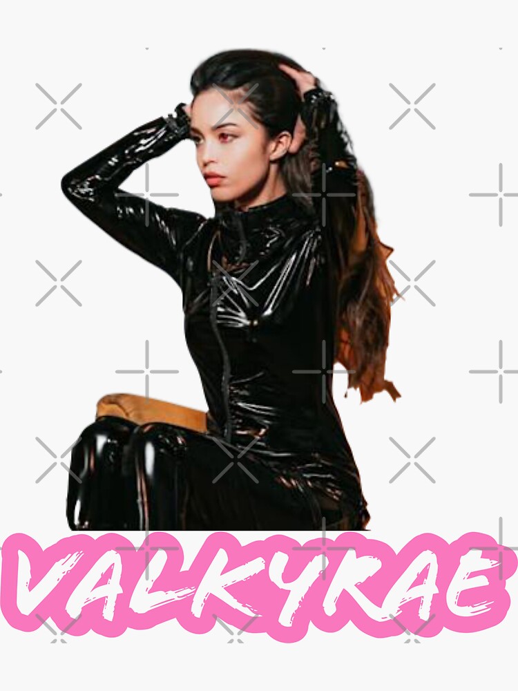 "valkyrae" Sticker for Sale by Mariocii | Redbubble
