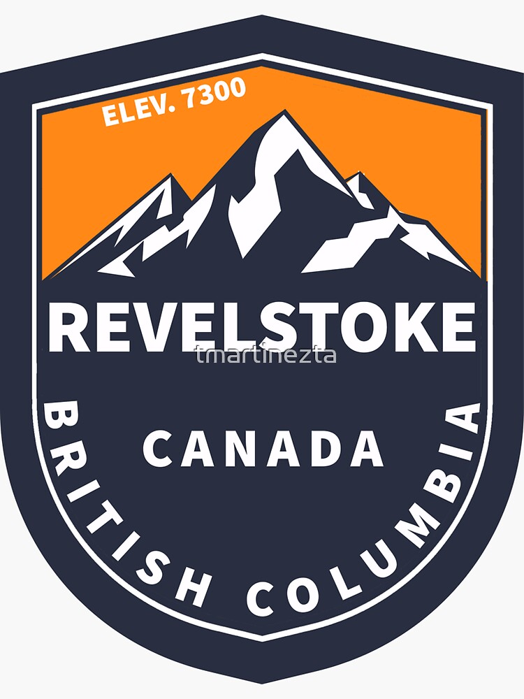 "Revelstoke British Columbia Canada Vintage Retro Travel Holiday ...