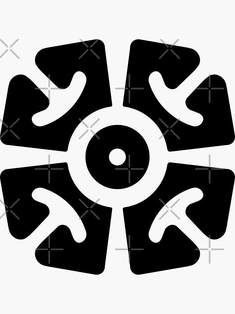 "Aztec Brazier Motif Design" Sticker for Sale by boneytoes | Redbubble