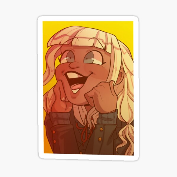"Happy Pregame Angie!!!" Sticker for Sale by Snellyfish | Redbubble
