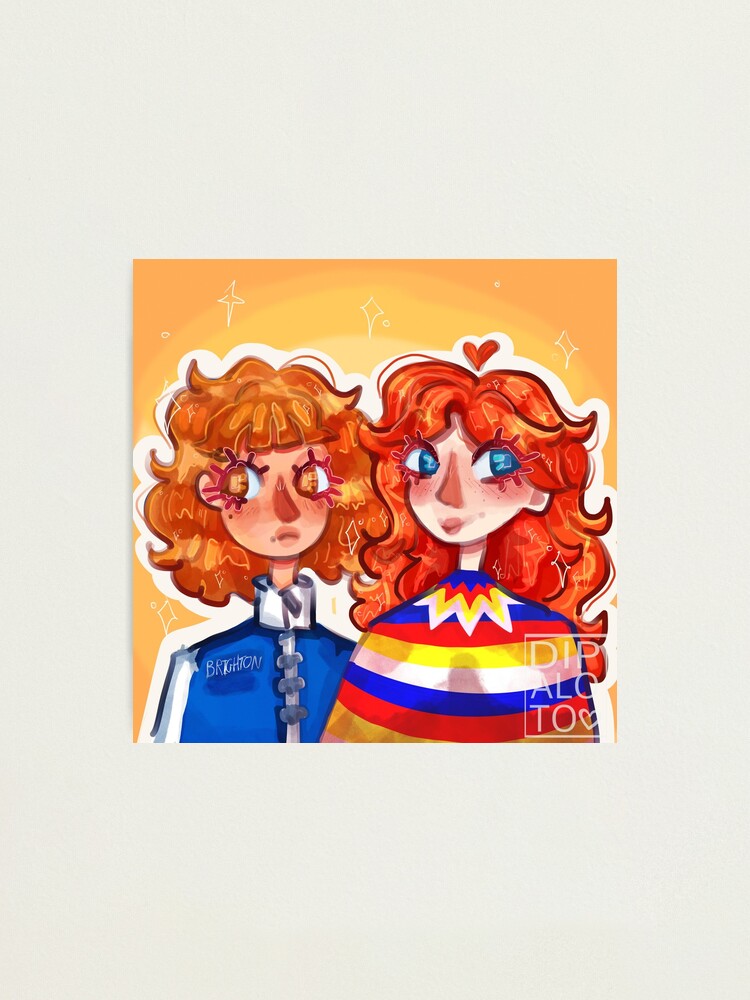 The Walten Files Sophie And Jenny Photographic Print By Dipaloto Redbubble