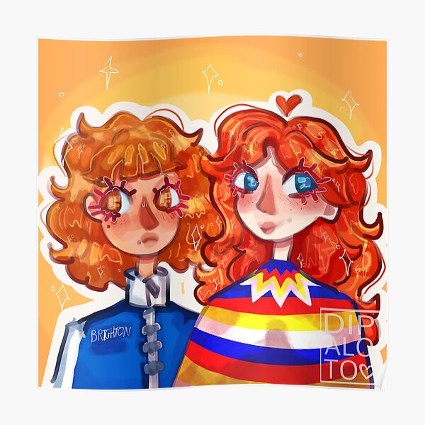 The Walten Files Sophie And Jenny Poster For Sale By Dipaloto Redbubble