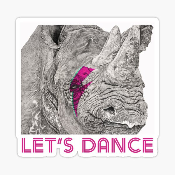 "Let's Dance" Sticker for Sale by WildAstraDesign | Redbubble