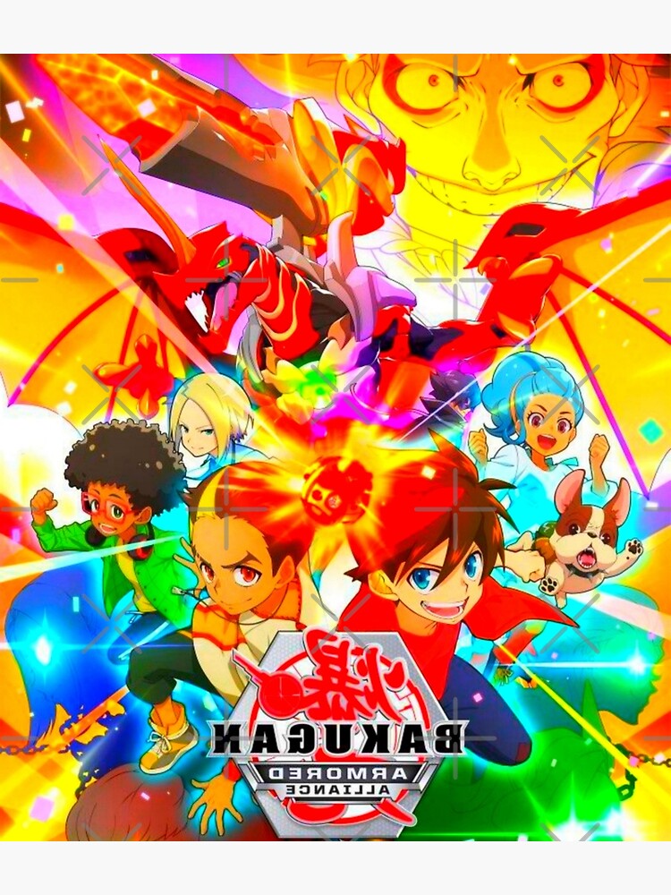 "Bakugan " Poster for Sale by Creations7 | Redbubble