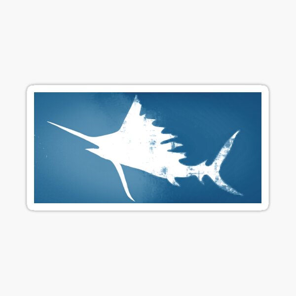 "Sailfish" Sticker for Sale by barryknauff | Redbubble