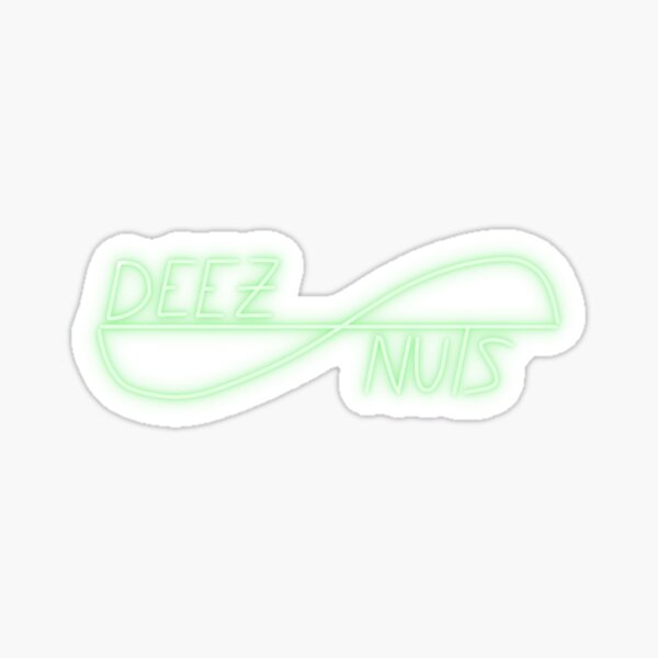 "Deez nuts infinity train logo" Sticker for Sale by nineteen2000 ...