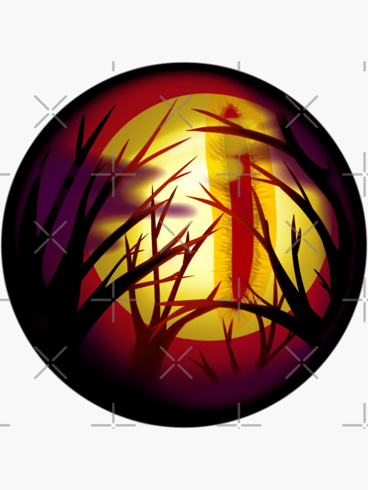 "The Watchful Eye" Sticker for Sale by SomeOddUsername | Redbubble