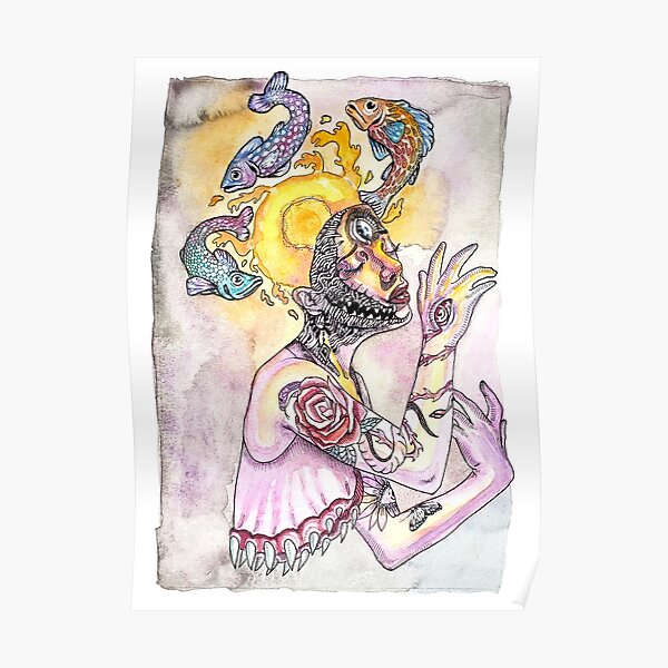 "Nirvana Woman" Poster for Sale by JoMiMa1990 | Redbubble