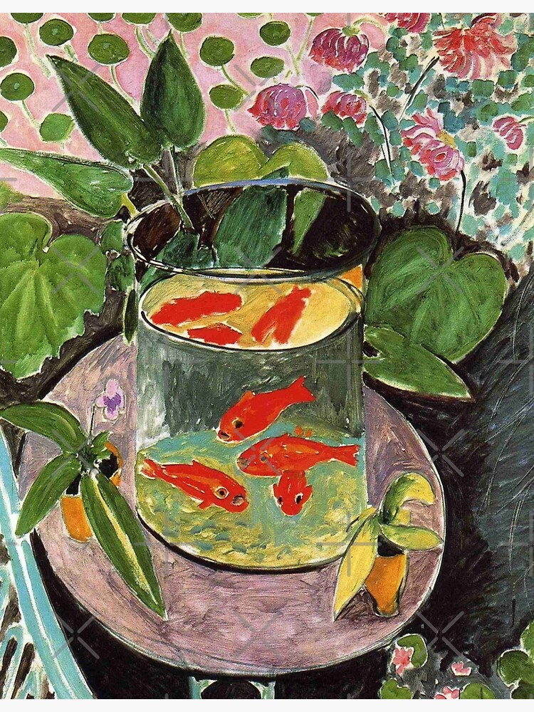 Impression artistique « Henri Matisse poisson rouge 1911, oeuvre de ...