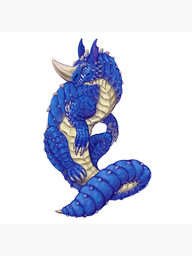"Blue Drake" Sticker for Sale by TheVoidStalker | Redbubble