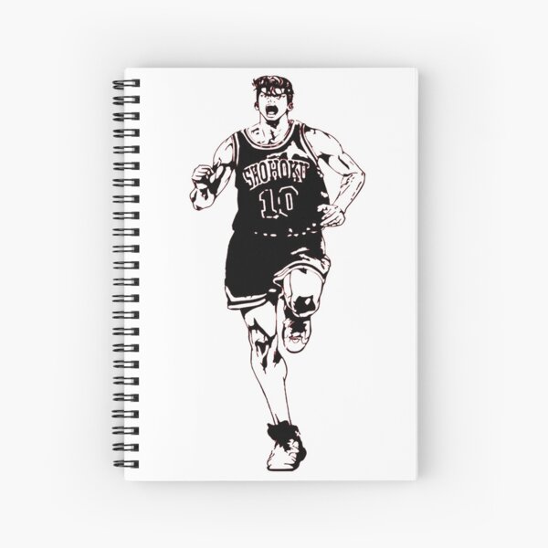"Hanamichi Sakuragi Slam Dunk" Spiral Notebook by OtakuPapercraft ...