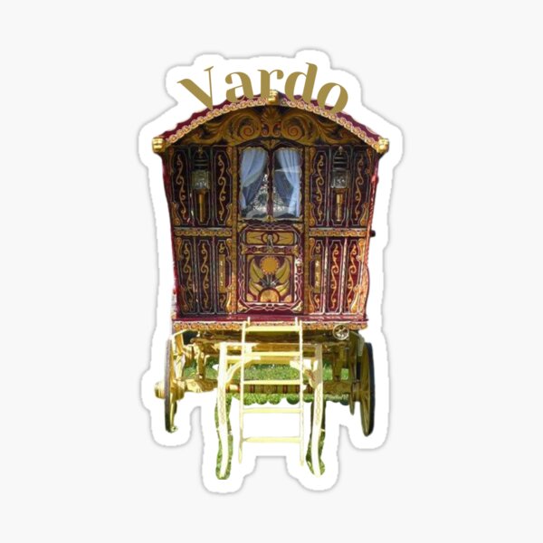 "gypsy caravan, vardo" Sticker for Sale by Britishglory | Redbubble
