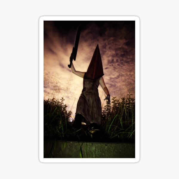 "Pyramid Head" Sticker for Sale by MDarkAngel | Redbubble
