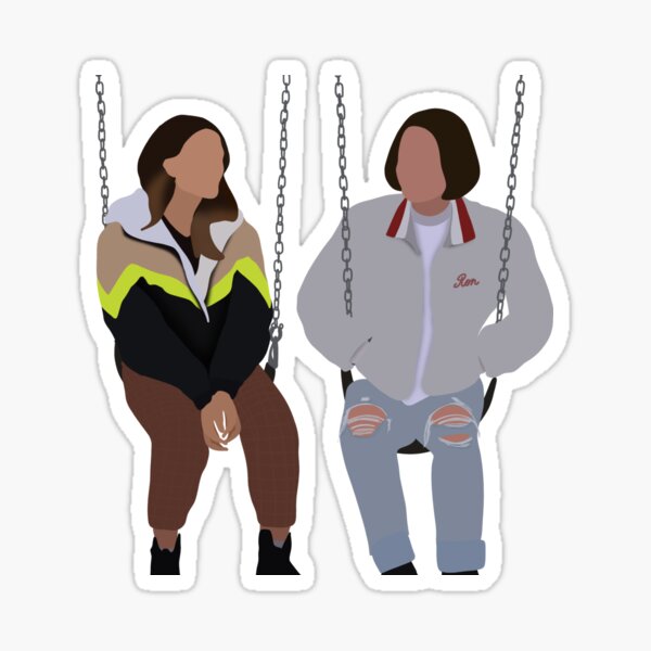 "Casey and Izzie - Atypical " Sticker for Sale by Mayas-Stickers ...