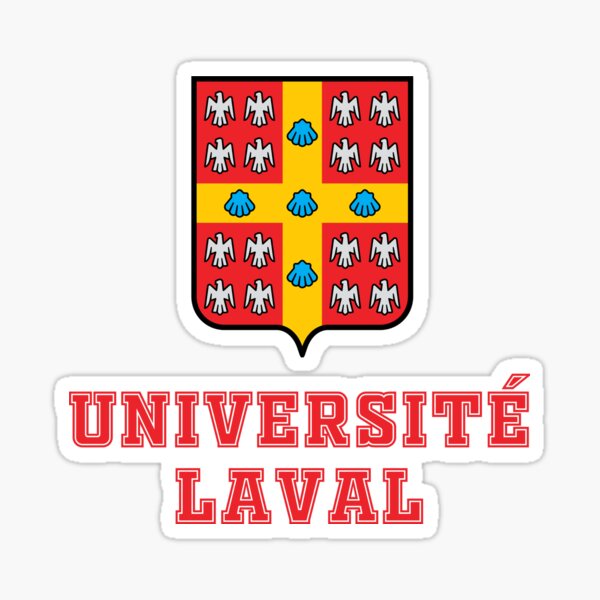 "Université Laval" Sticker for Sale by Kaixiu-Art | Redbubble