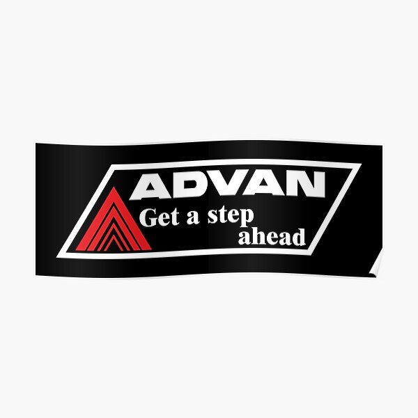 "Advan" Poster by JDMShop | Redbubble