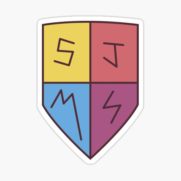 "SJMS" Sticker for Sale by KoalaBox | Redbubble