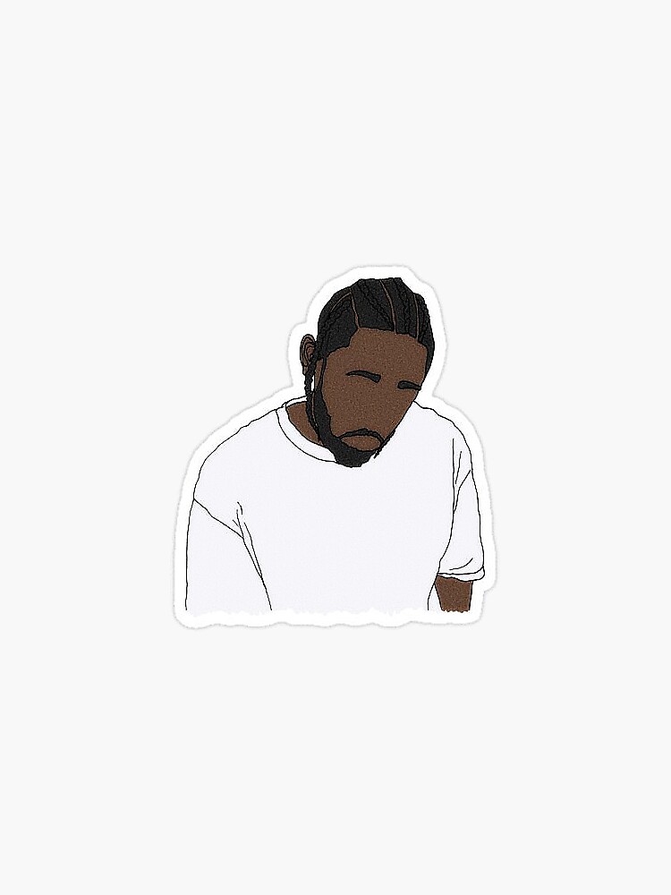 "Kendrick Lamar" Sticker for Sale by Flora22 | Redbubble