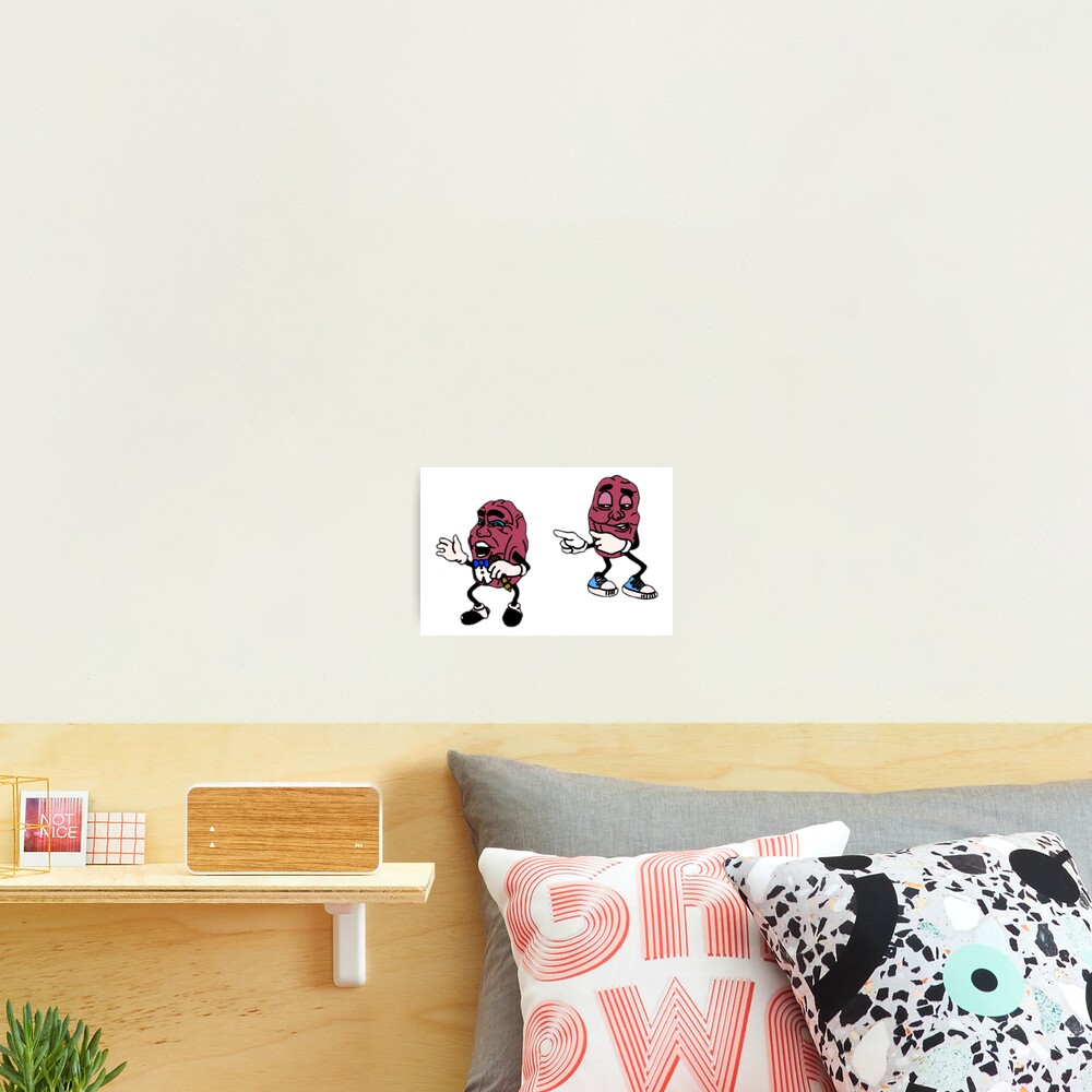"The California Raisins No Background Color" Poster for Sale by StephanieBrock | Redbubble
