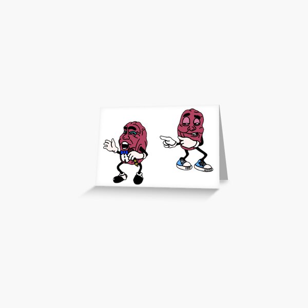 "The California Raisins No Background Color" Greeting Card for Sale by ...