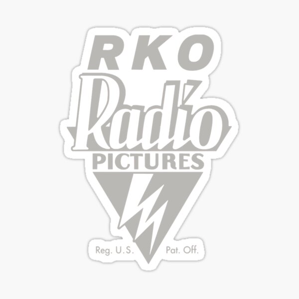 "RKO Radio Pictures" Sticker for Sale by Stevenarris | Redbubble