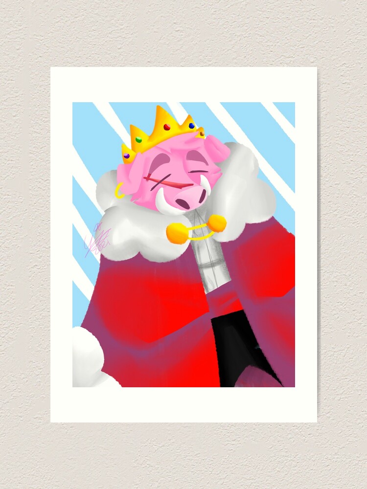 "Technoblade " Art Print by DapperPines | Redbubble