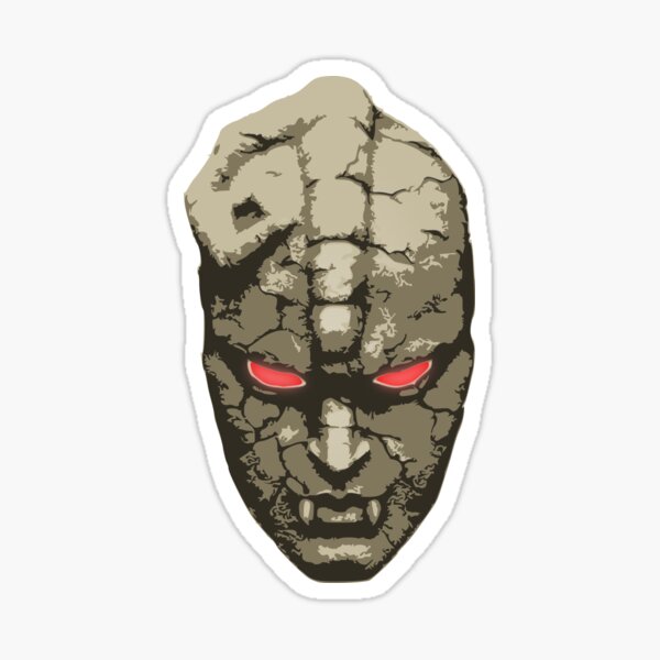 "Vampire Stone Mask" Sticker for Sale by AAFs | Redbubble
