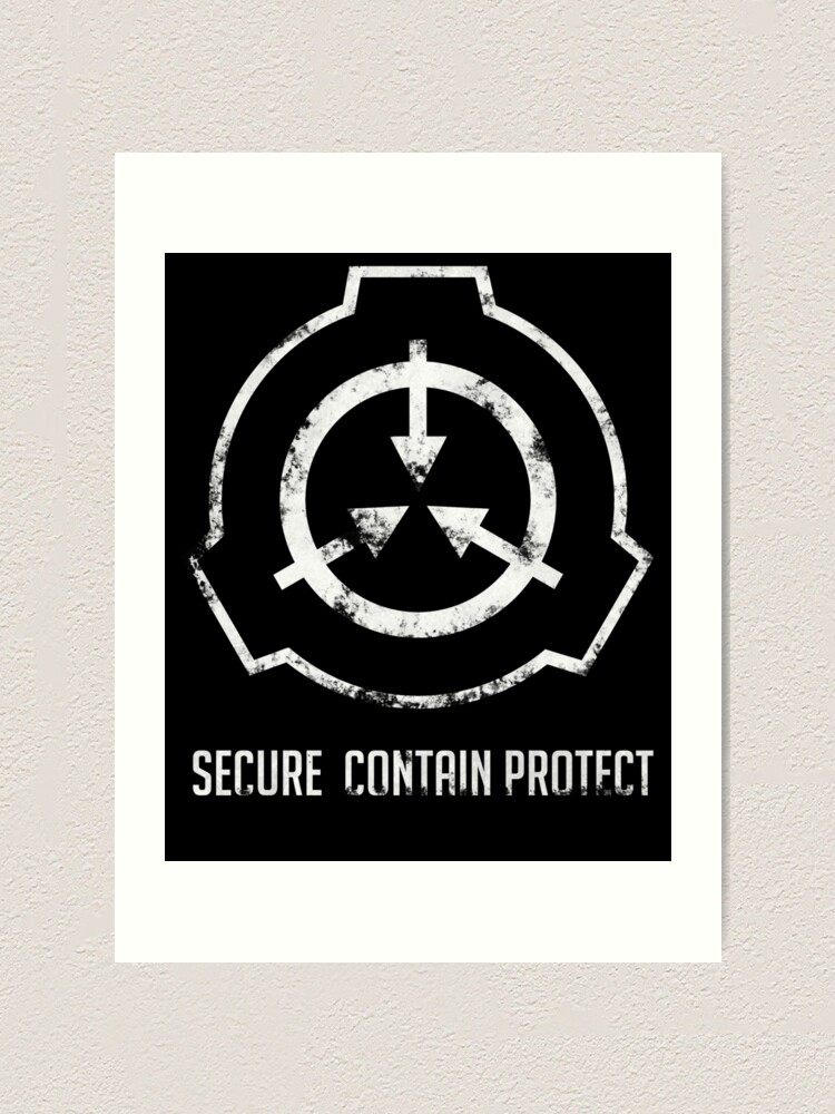 "SCP: Secure. Contain Protect" Art Print by Rebellion-10 | Redbubble