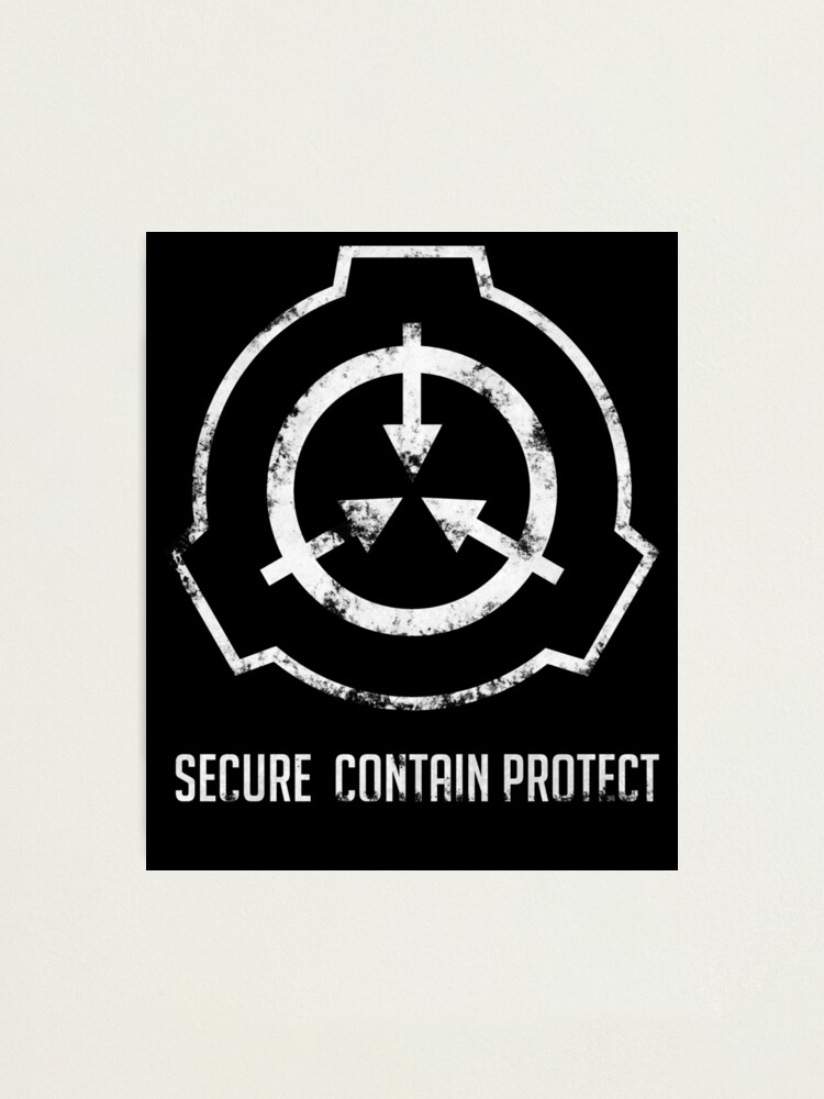 "SCP: Secure. Contain Protect" Photographic Print by Rebellion-10 ...