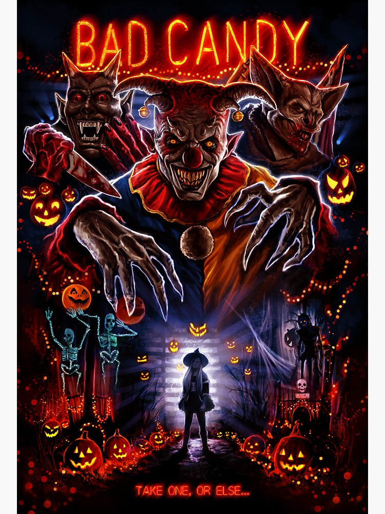 "Bad Candy Movie Poster" Sticker for Sale by BadCandyMovie | Redbubble