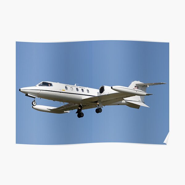 "Learjet C-21A" Poster for Sale by jmarcinuk-photo | Redbubble