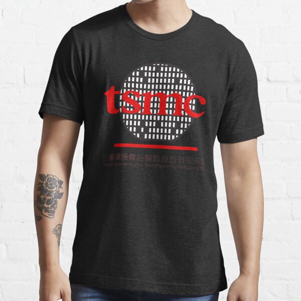"TSMC Taiwan Semiconductor Company Logo Shirt, Subtitles" T-shirt for ...