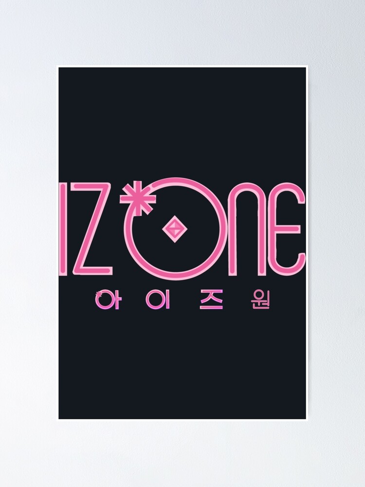 "Izone logo" Poster for Sale by EthanoMarcus | Redbubble