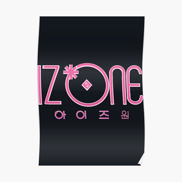 "Izone logo" Poster for Sale by EthanoMarcus | Redbubble
